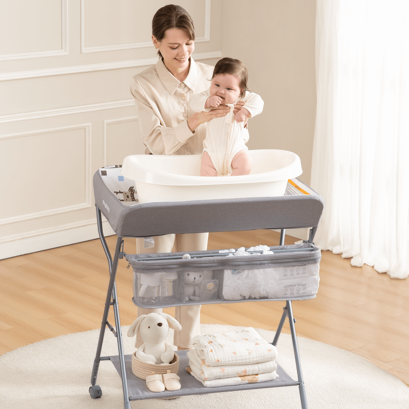 Baby Changing Table Buying Guide: Safety, Size, and Storage